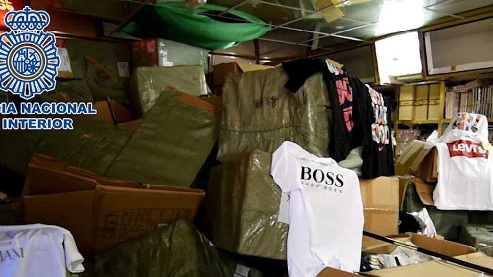 La mayor operación contra las falsificaciones realizada en Canarias