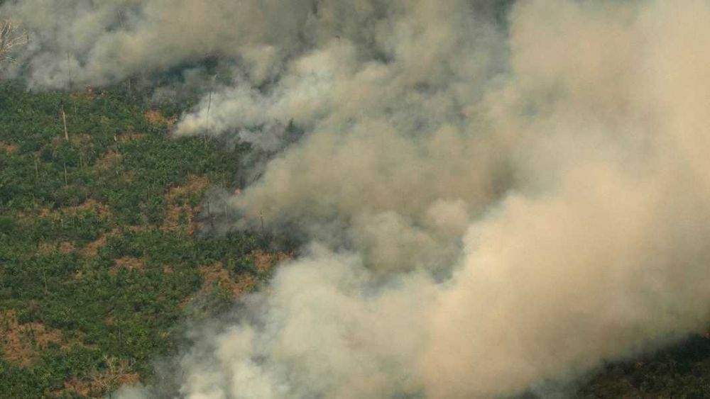 El humo de los incendios en la Amazonia llega al norte de Argentina
