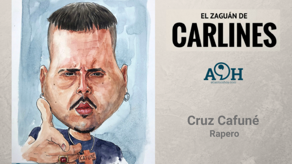 Cruz Cafuné, rapero con 'Visión de túnel'
