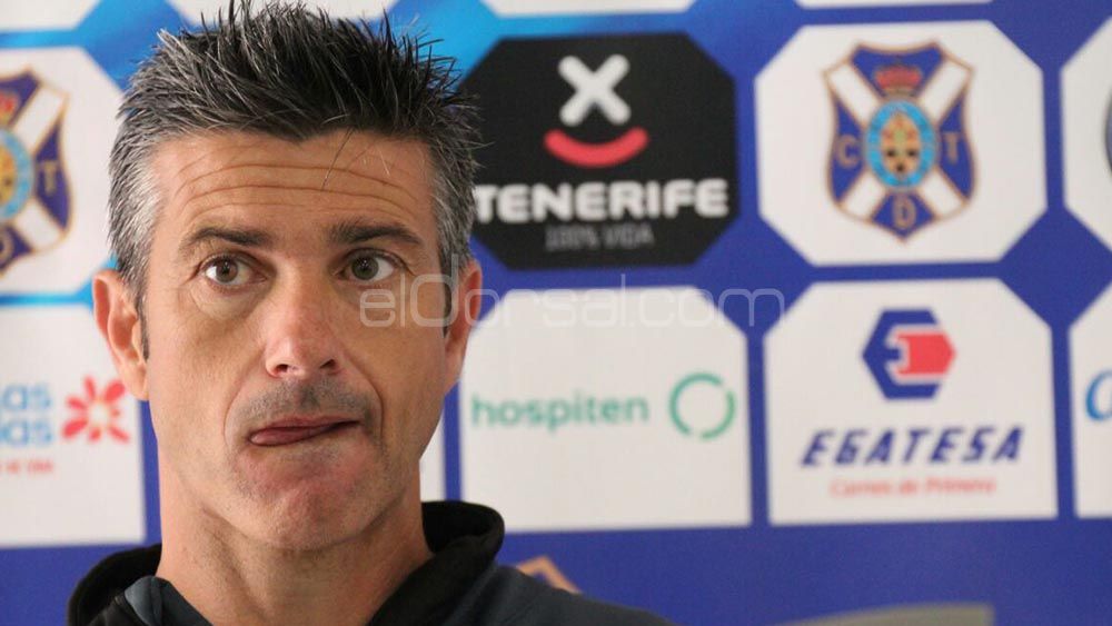 Martí: "No he notado ansiedad en el CD Tenerife por la ausencia de Amath"
