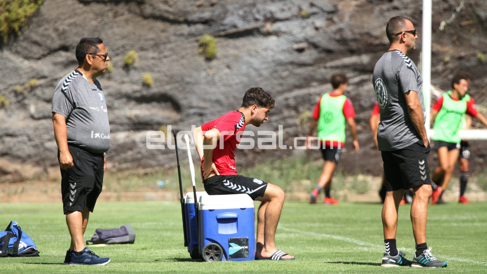 Samuel Shashoua, un golpe antes del derbi canario