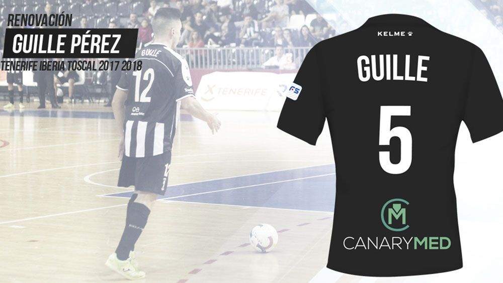 Guille Pérez renueva con el Tenerife Iberia Toscal