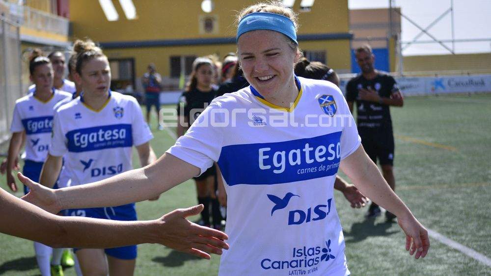 Jackie Simpson está de vuelta en la UDG Tenerife