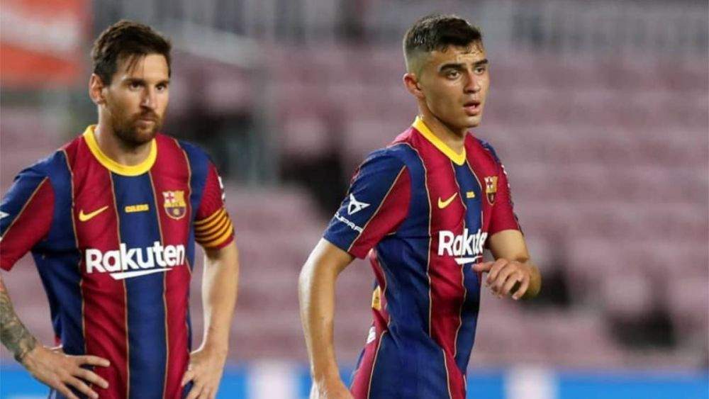 Pedri: "Leo Messi me da consejos para jugar entre líneas desde que ...