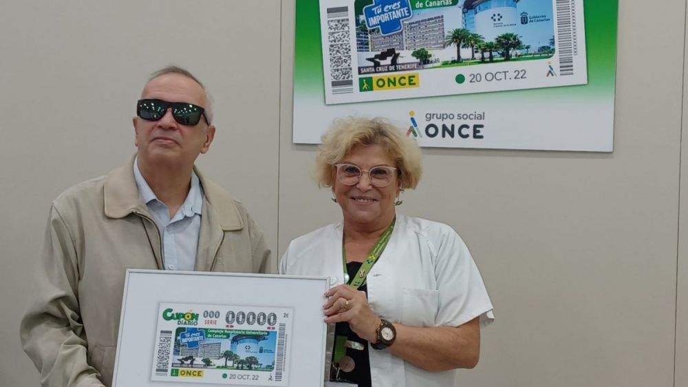 Un homenaje en forma de cupón: la ONCE saca un boleto con la imagen del HUC