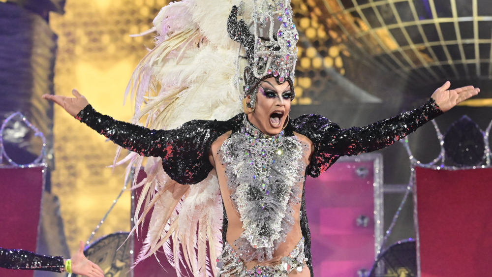 Drag Ácrux, ganador de la Gala Drag Queen del Carnaval de Maspalomas 2023