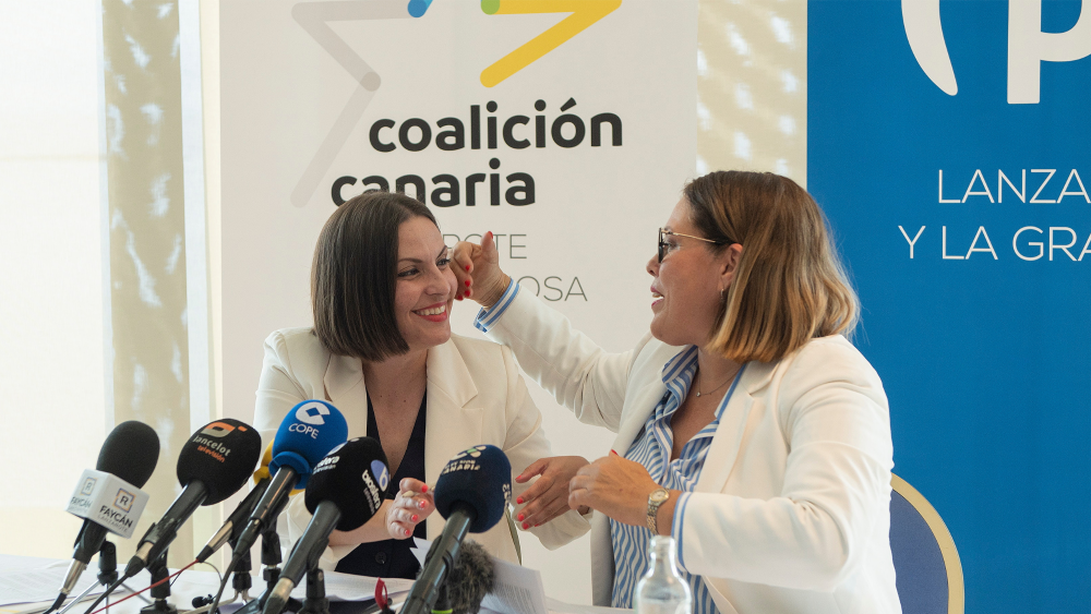 PP y CC cierran un pacto en el Cabildo de Lanzarote, Arrecife y Teguise