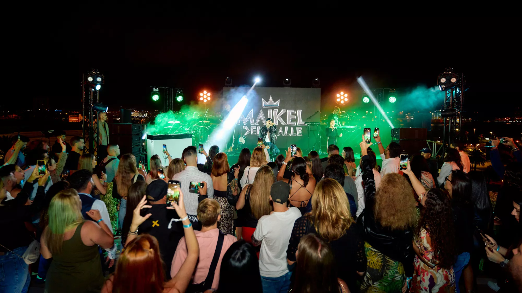 Concierto de altura en el Alis Rooftop del Hotel Santa Catalina: Maikel Delacalle y La Maldita