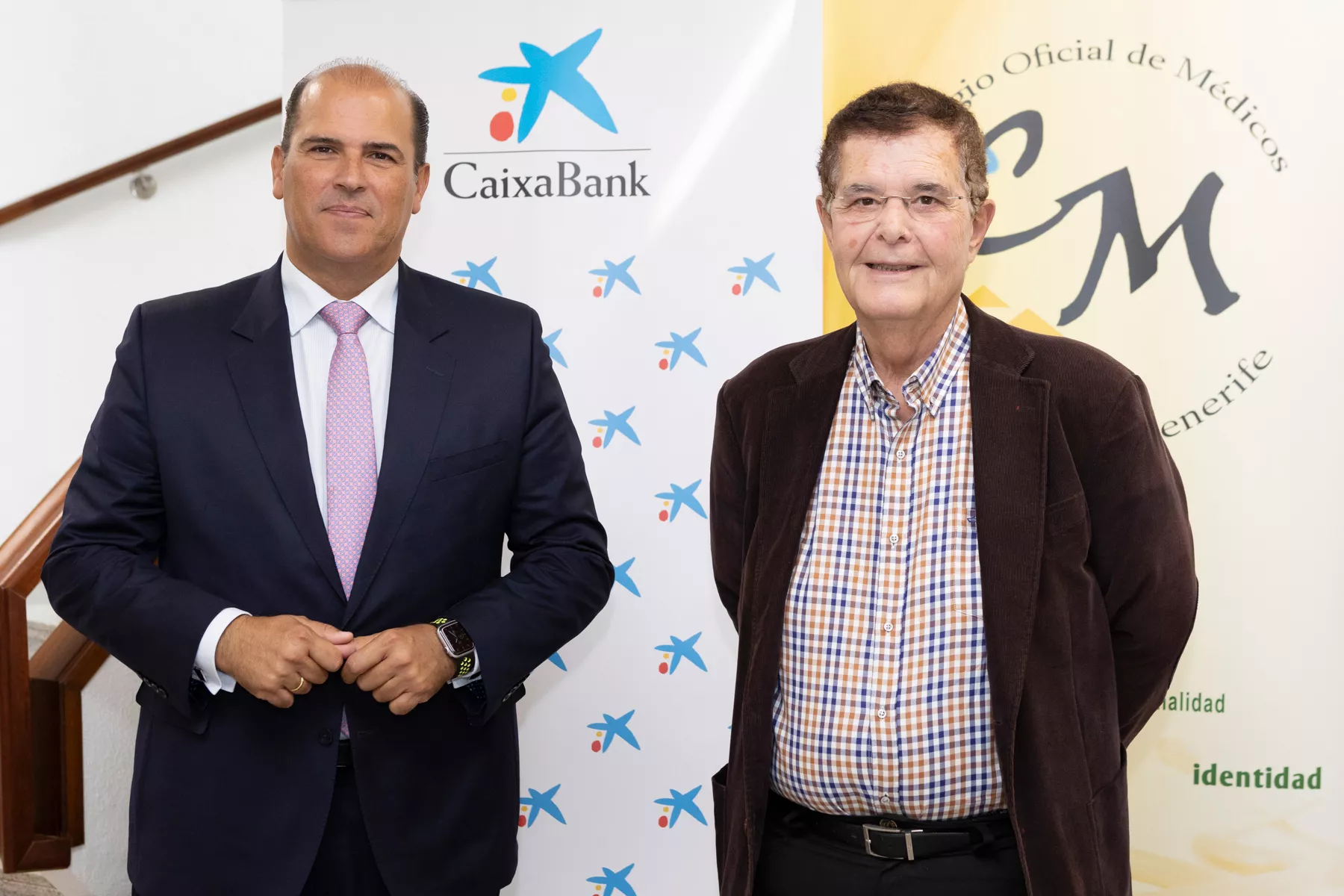 CaixaBank y el Colegio de Médicos de Santa Cruz de Tenerife renuevan su acuerdo de colaboración